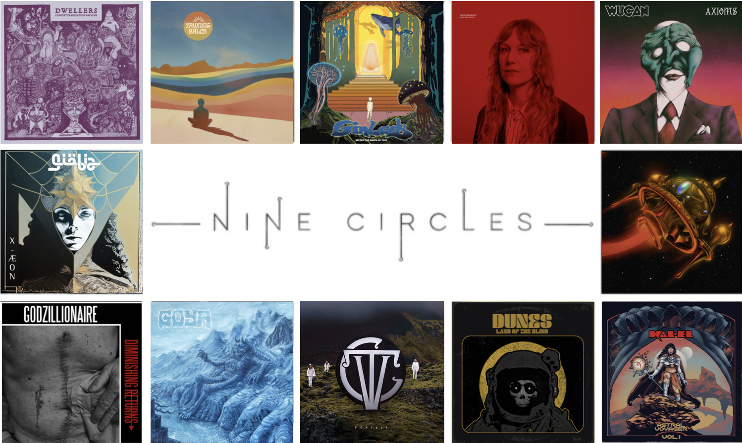 Chris list stoner and psych in 2025 – Nine Circles